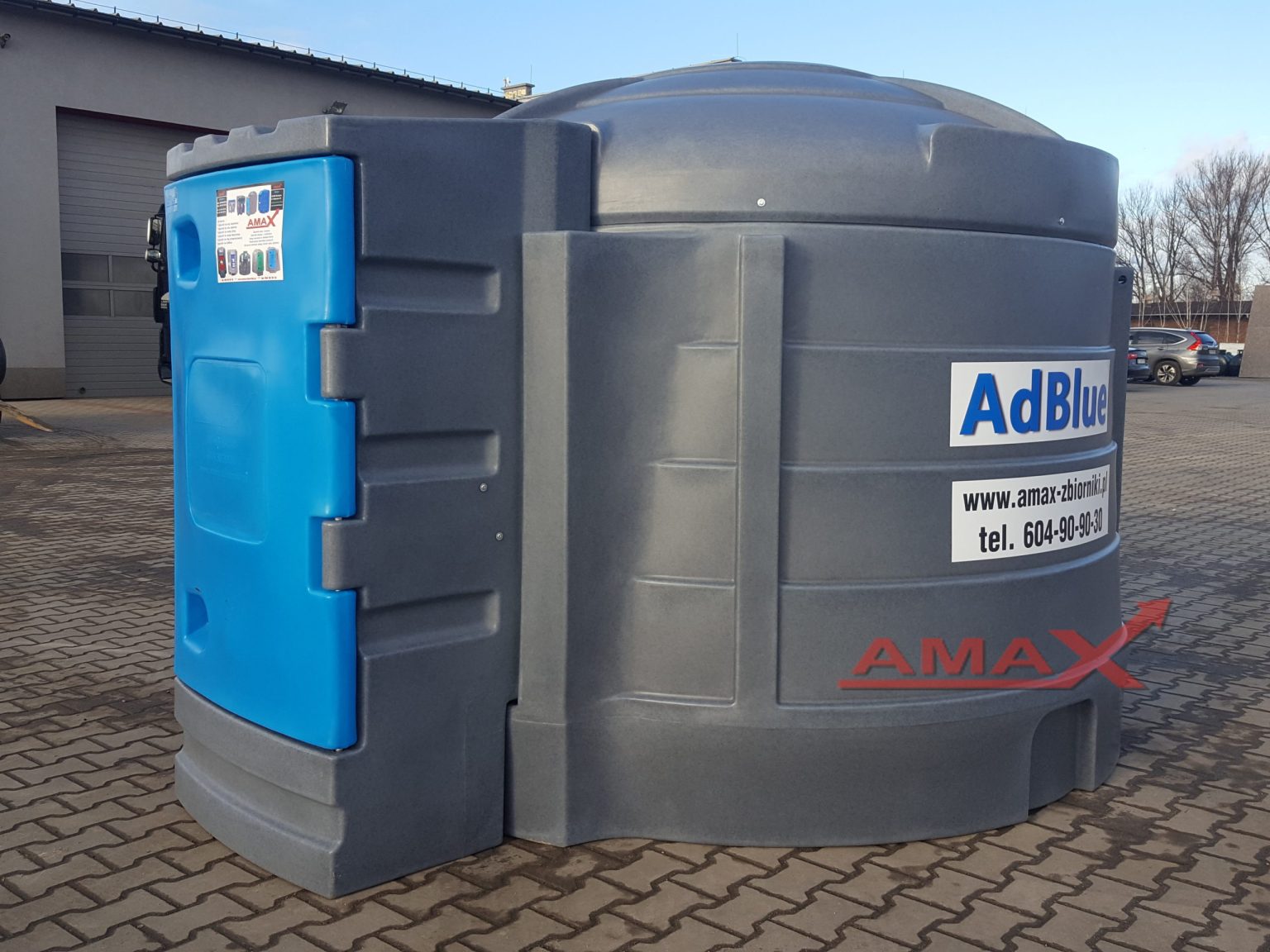 ZBIORNIK NA ADBLUE DWUPŁASZCZOWY 5000 L JFC - AMAX